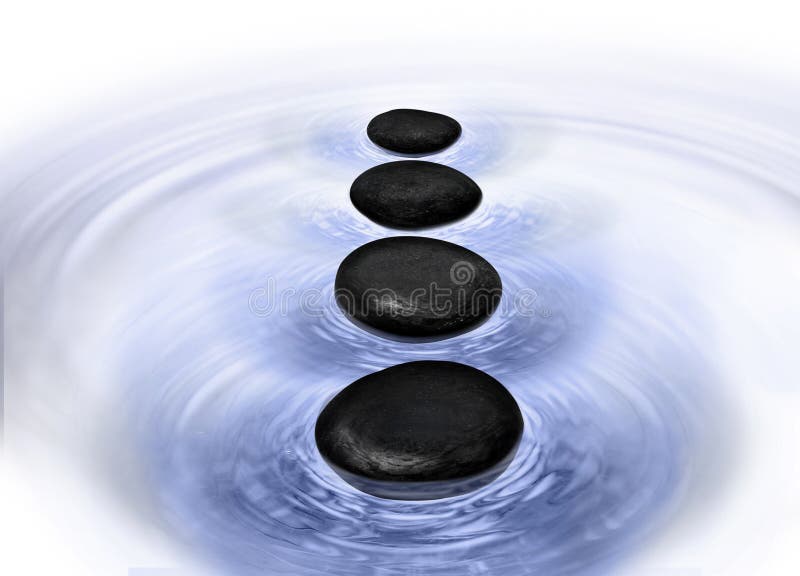 Hot stone spa stock image. Image of nature, stone, treatment - 13421783