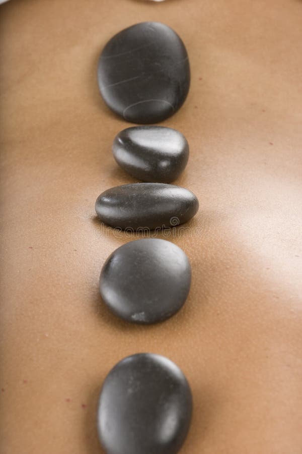 Treatment in spa stock photo. Image of back, clinic, fresh - 7604806