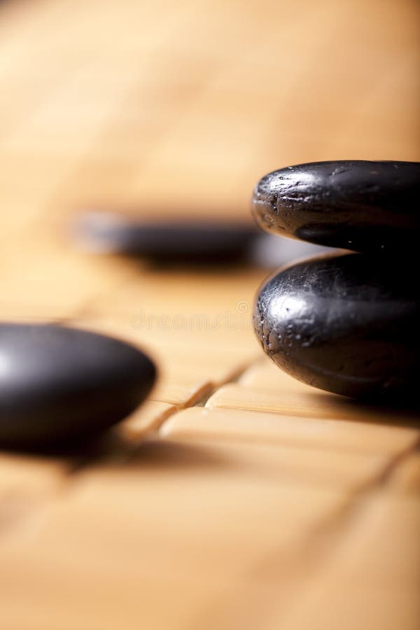 Hot stones at the spa stock image. Image of nature, relaxation - 11154177