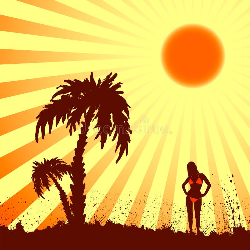 Summer Surf Background stock illustration. Illustration of ornate - 2892091