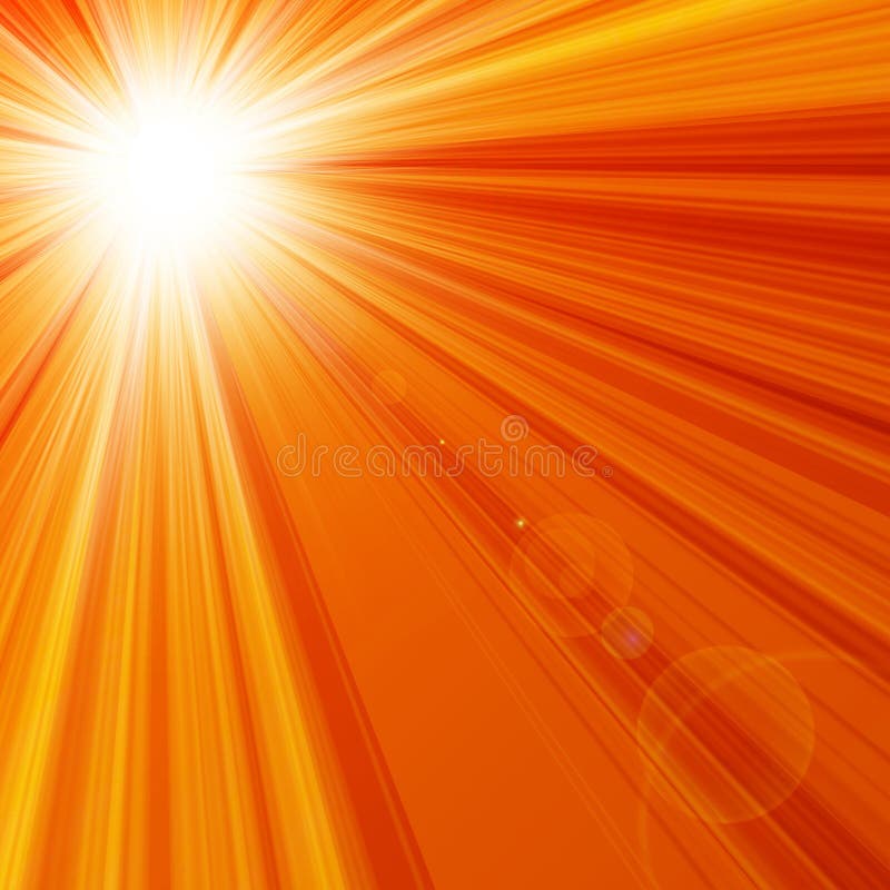 Hot summer sun stock illustration. Illustration of decorative - 7566674