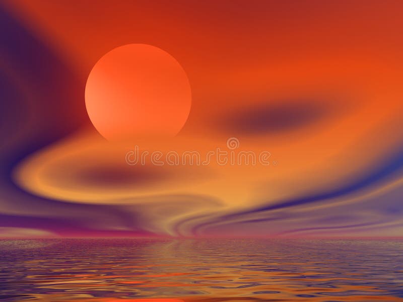 Hot Sun stock illustration. Illustration of nova, light - 277608