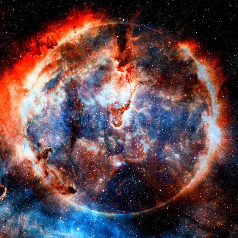 Hot Sun on a Background of the Nebula. Science Fiction Art. Stock Photo ... Hot Sun on a Background of the Nebula. Science Fiction Art. Stock Photo ...