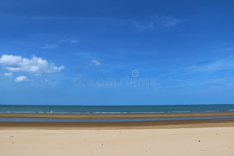 Hot Sunny Day Beach stock image. Image of recreation - 54880961