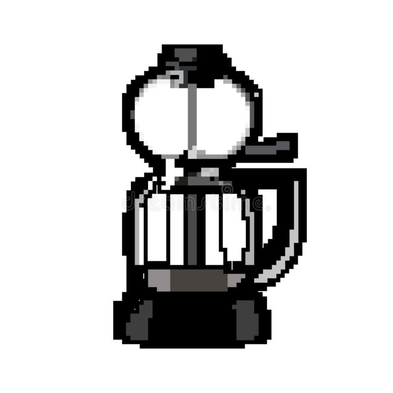 Hot Syphon Coffee Maker Game Pixel Art Vector Illustration Stock Vector ...