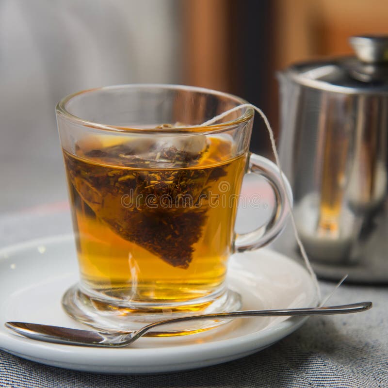 Hot tea stock image. Image of healthy, brown, leaf, breakfast - 78904659