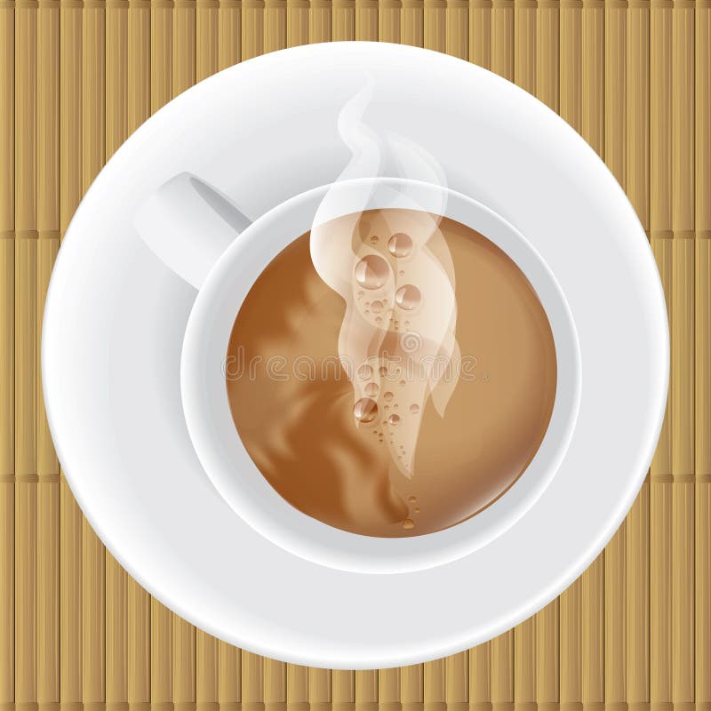 Hot Tea. Vector Illustration Decorative Design Stock Vector ...