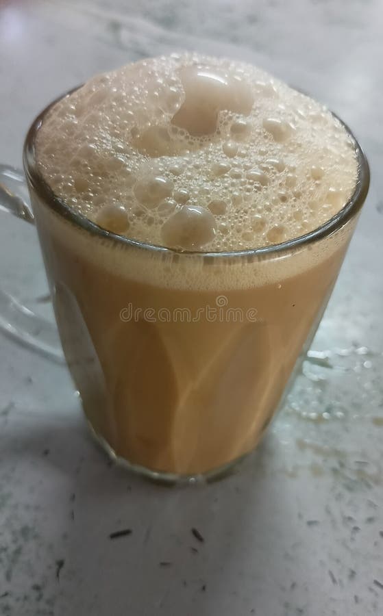 Hot Teh Tarik Malaysia Drinks Milk Tea Stock Photo - Image of milk ...