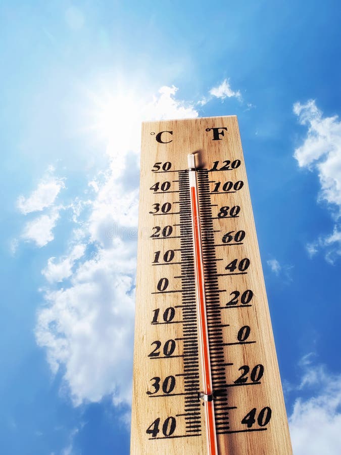 Hot temperature stock photo. Image of degree, heat, light - 70017746