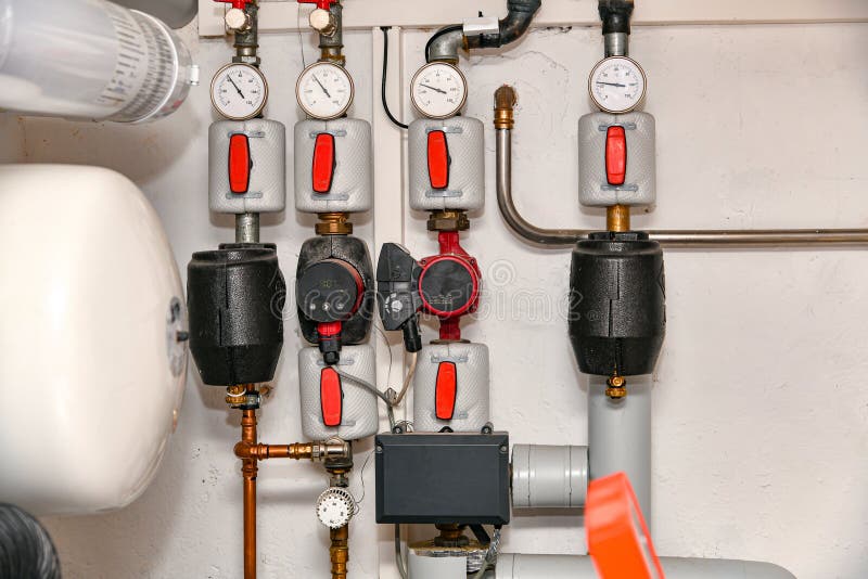 Hot Water Control System with Hydraulic Thermometers in a Private House ...