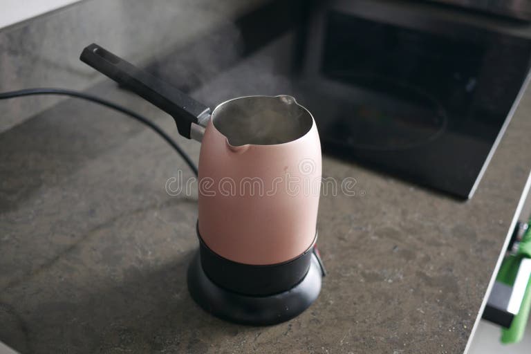Hot Water in a Jar on Table Stock Photo - Image of water, beverage ...