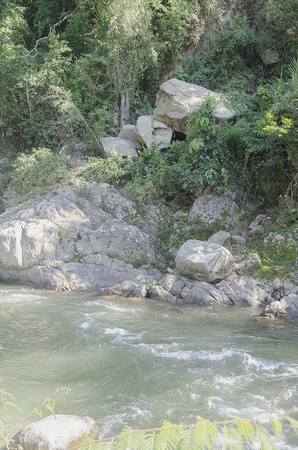 Hot Water River in Dominican Republic Santiago Stock Image - Image of ...