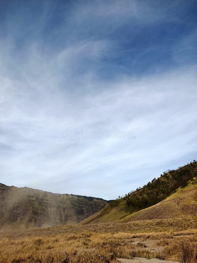 Hot Weather and Barren Fields Stock Image - Image of nature, hill ...