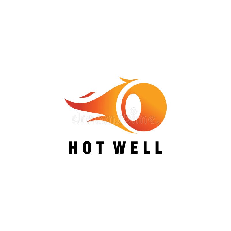 Hot Wheels Logo Design Vector Illustration Stock Vector - Illustration ...