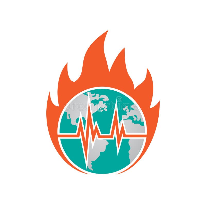 Hot World Icon Design Template Vector Isolated Illustration Stock ...