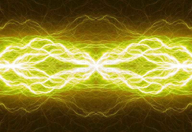 Yellow Lightning Silhouette. Electrical Power High Voltage, Thunderbolt ...
