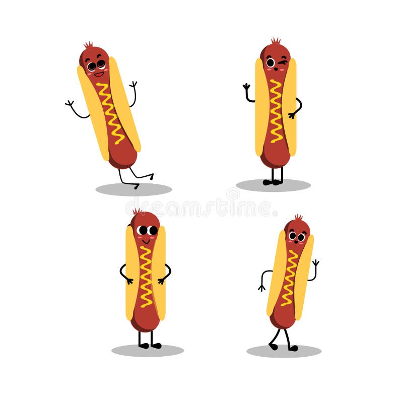 Emoticon Smiley Hotdog Stock Illustrations – 16 Emoticon Smiley Hotdog ...