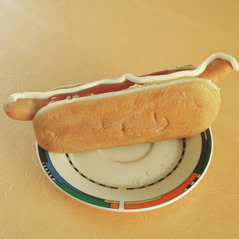 Hotdog stock image. Image of hotdog, mhhh, mhhhj, lecker - 89312107