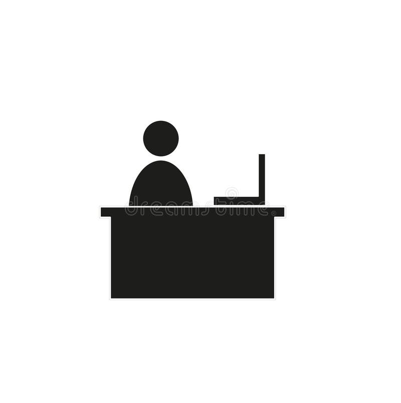 Office Administrator Icon Stock Illustrations – 4,844 Office ...