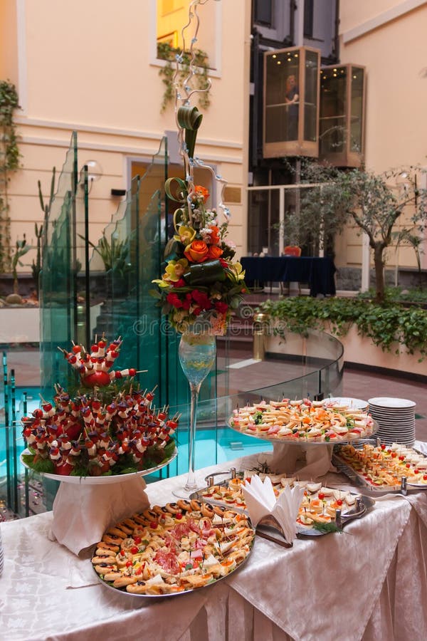 Hotel banquet catering stock image. Image of celebration - 65376275