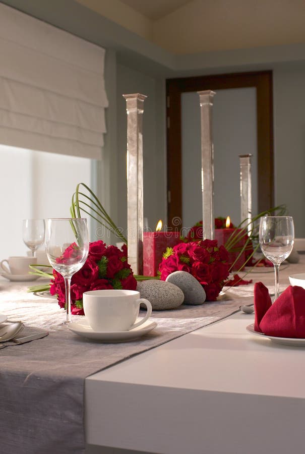 Hotel banquet table stock photo. Image of hotel, lunch - 17886108