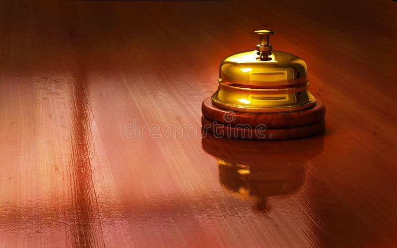 Hotel bell stock illustration. Illustration of alarm - 17146993