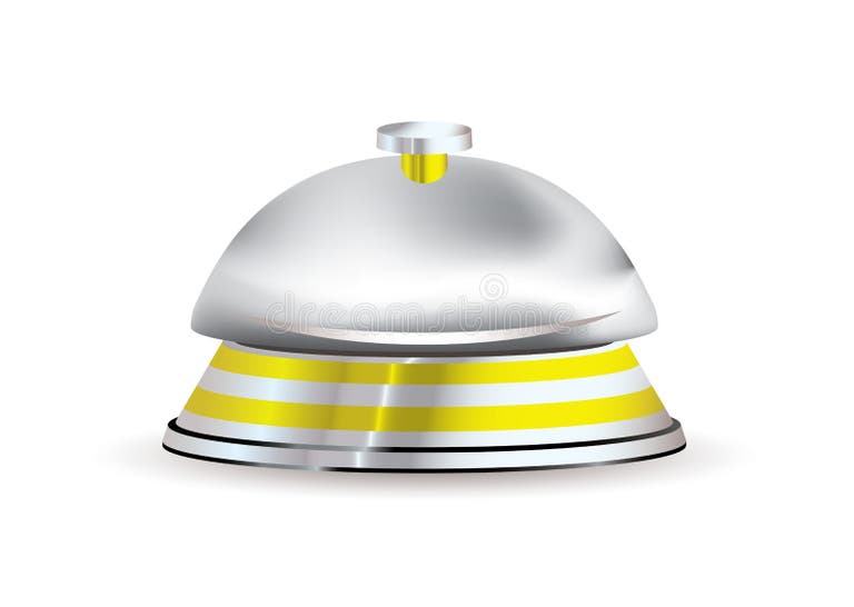 Silver Hotel Bell Stock Illustrations – 909 Silver Hotel Bell Stock ...