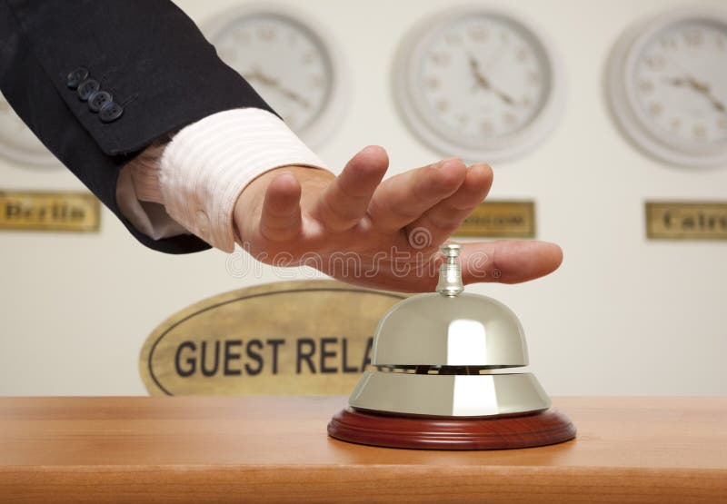 Hotel bell stock photo. Image of assist, lobby, rush - 26788558