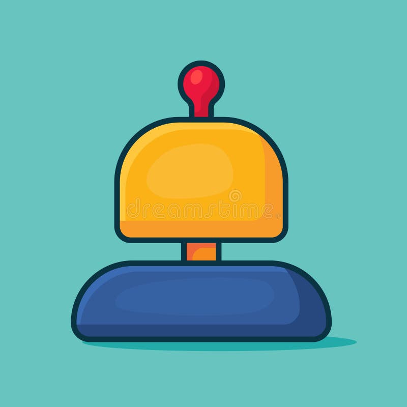 Reception Bell Cartoon Icon Stock Illustrations – 191 Reception Bell ...