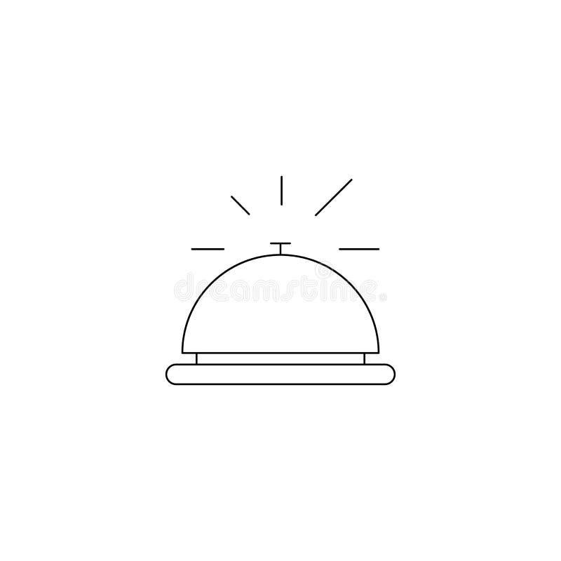 Hotel Bell, Service Bell, Icon Bell Reception, Bell Icon Template and ...