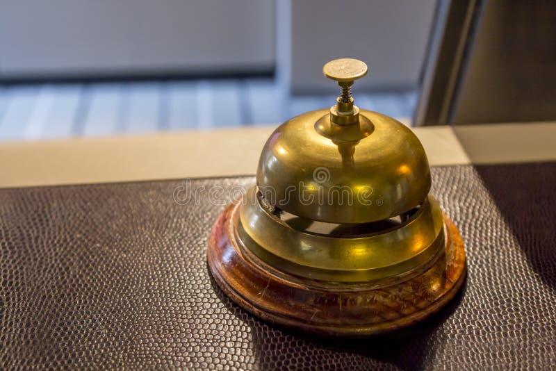 Hotel Bell stock image. Image of alert, reflection, object - 38897849