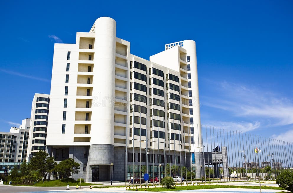 Hotel building stock image. Image of outdoor, district - 10664473