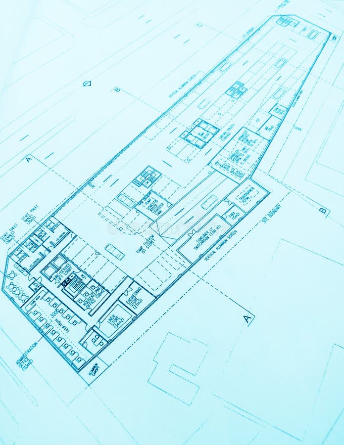Hotel building plan stock photo. Image of business, development - 8572070