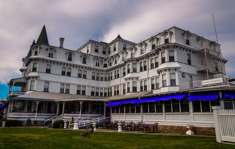 Hotel in Cape May, New Jersey. Editorial Image - Image of luxury ...