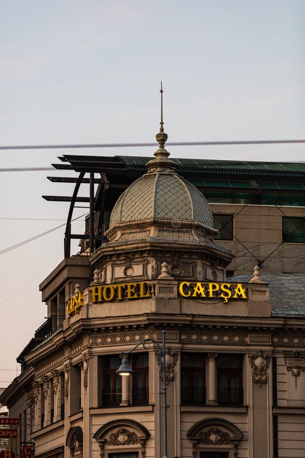 Hotel Capsa Located on Victory Avenue in Bucharest, Romania, 2022 ...