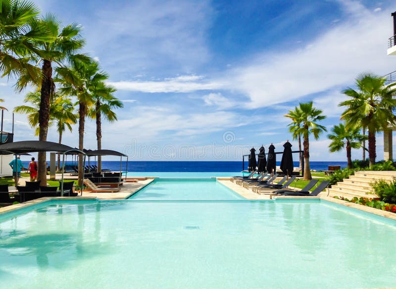 Hotel Santo Domingo beach stock photo. Image of domingo - 90627492