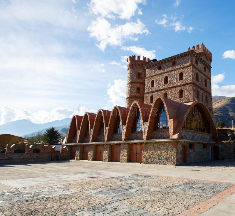 Hotel in a Castle in Merida, Venezuela Stock Photo - Image of hotel ...