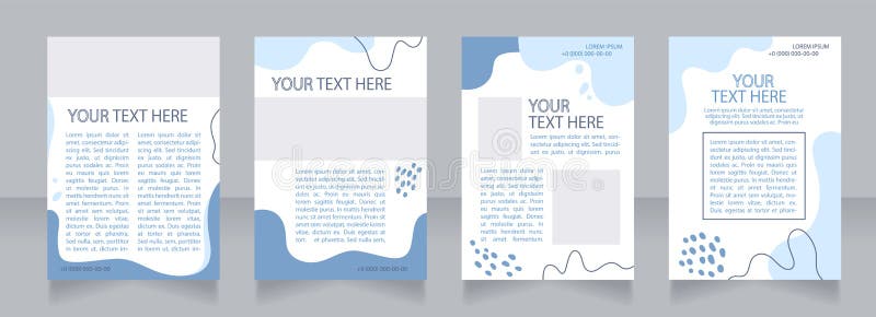 Hotel Chain Advertisement Blank Brochure Layout Design. Hotel Business ...
