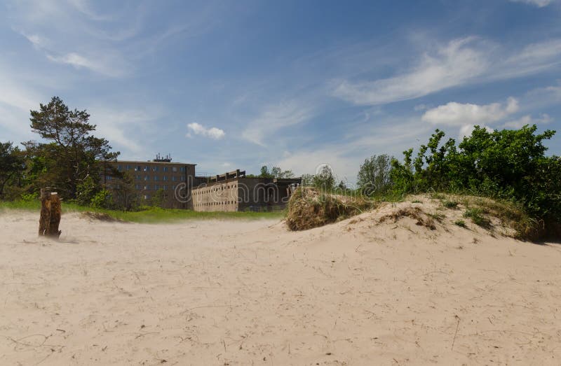Hotel Complex Prora, Third Reich Project, Rugen, Germany Stock Photo ...