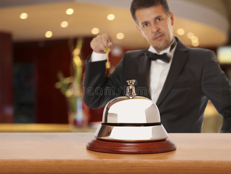 Hotel Concierge stock image. Image of hospitality, hotel - 27047705