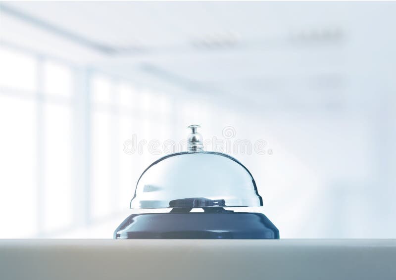Hotel stock image. Image of handbell, space, service - 118917509