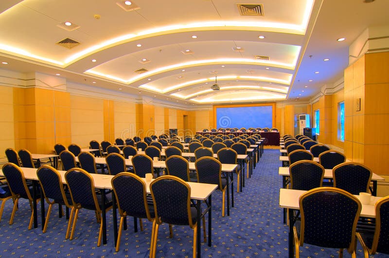 Hotel Conference Room Photo Stock Image - Image of room, hall: 16948133