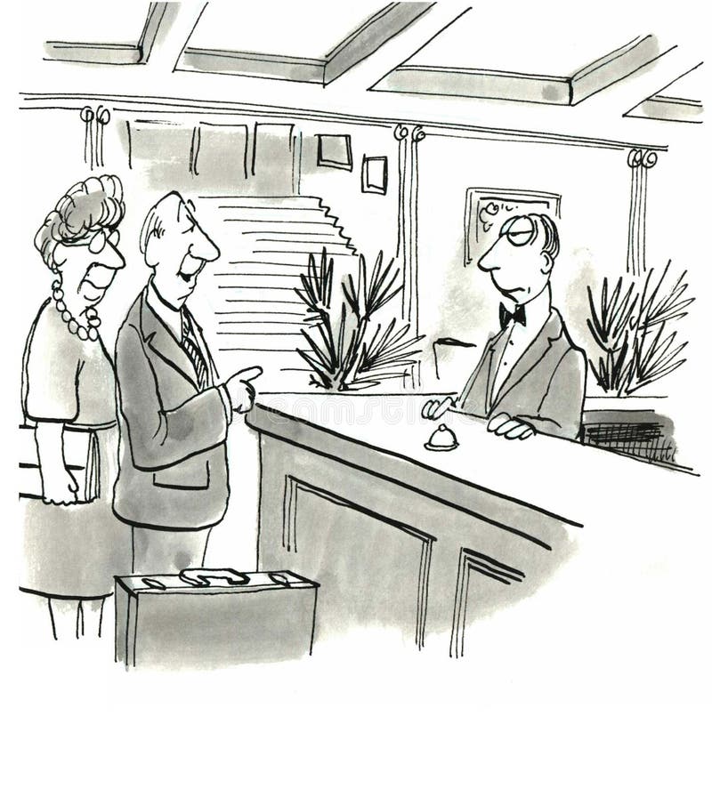 Hotel comics icons set stock illustration. Illustration of graphic ...