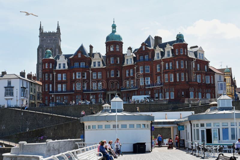 Hotel De Paris, Cromer, Norfolk, Inglaterra Fotografia Editorial ...