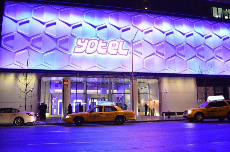 Hotel De Yotel - Times Square Nueva York Foto editorial - Imagen de ...