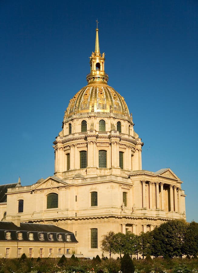 Hotel des Invalides, Paris stock photo. Image of architectural - 11349960