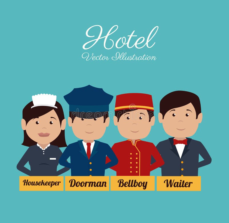 Hotel Workers Stock Illustrations – 406 Hotel Workers Stock ...