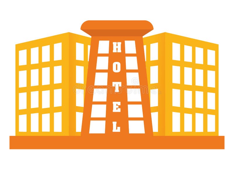 Hotel Design, Vector Illustration. Stock Vector - Illustration of ...