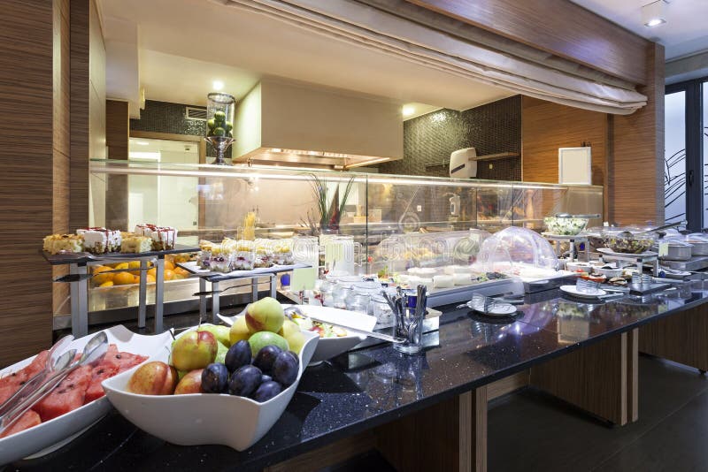 Hotel Dessert - Buffet Style Food Stock Photo - Image of meal, bake ...