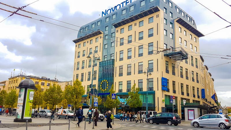 Hotel di Novotel a Vilnius immagine stock editoriale. Immagine di ...